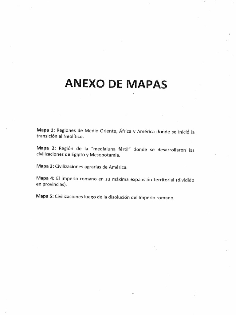 Anexo Mapas Historia A | PDF