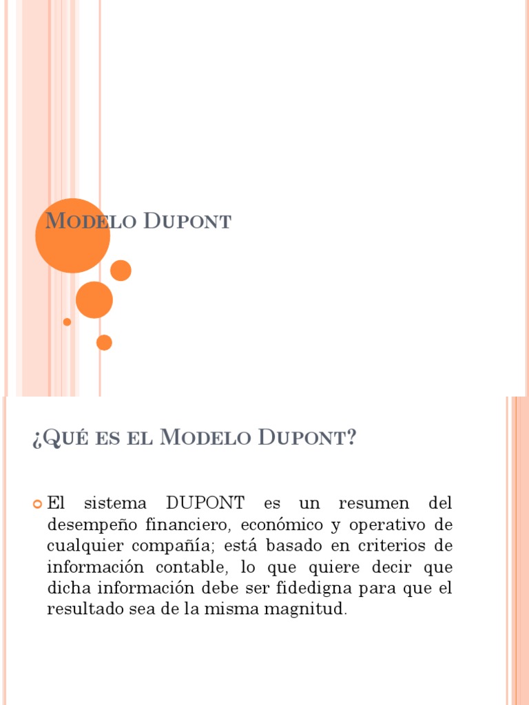 Modelo Dupont | PDF | Du Pont | Bienes (Ley)
