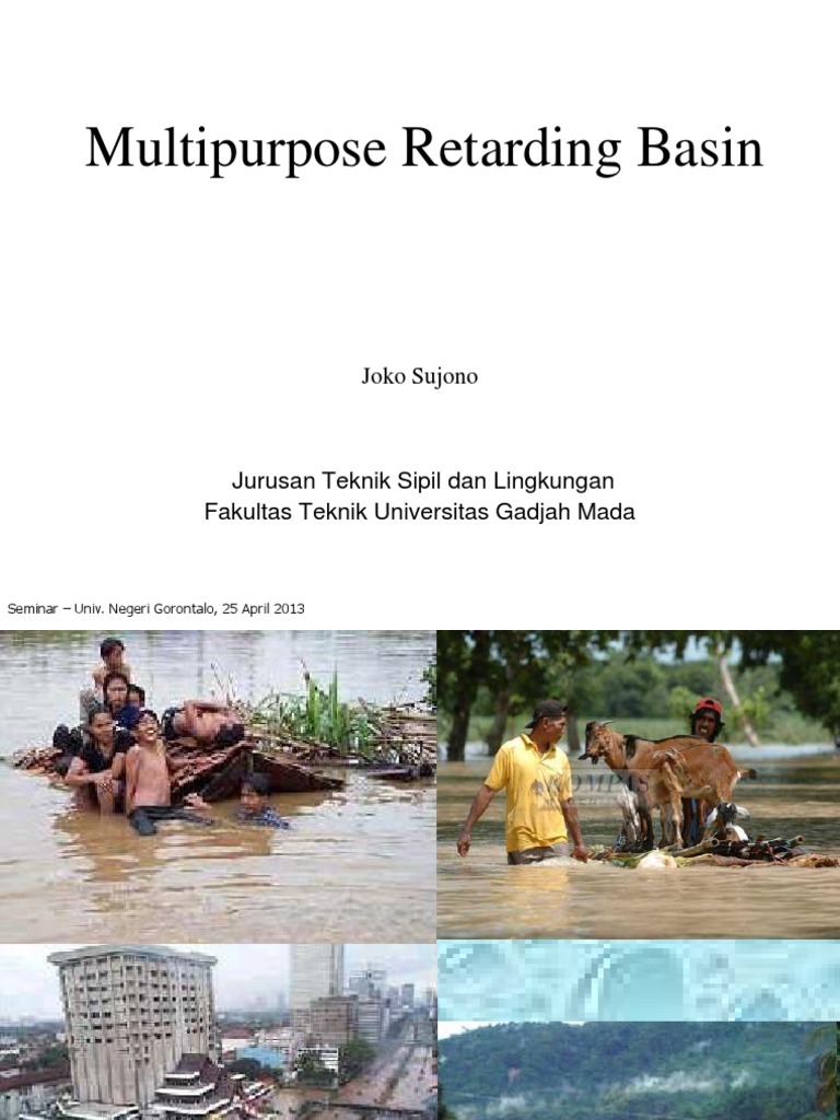 Retarding Basin Multifungsi | PDF