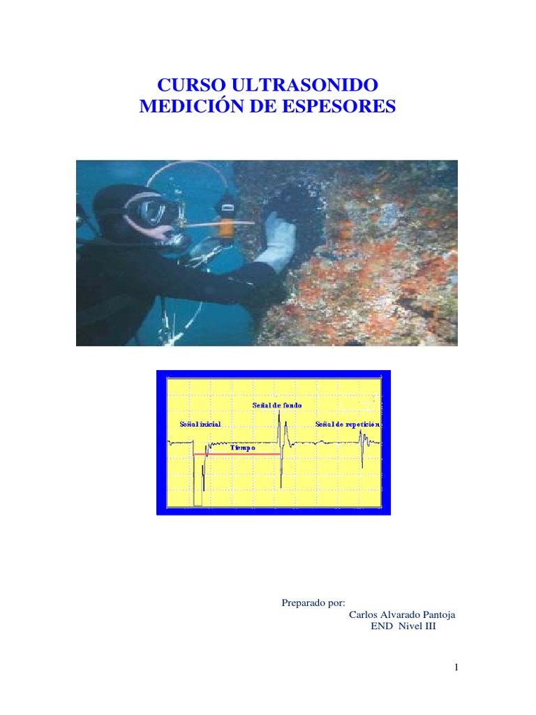 Curso UT Nivel II (Medicion de Espesores) | PDF | Olas | Sonido