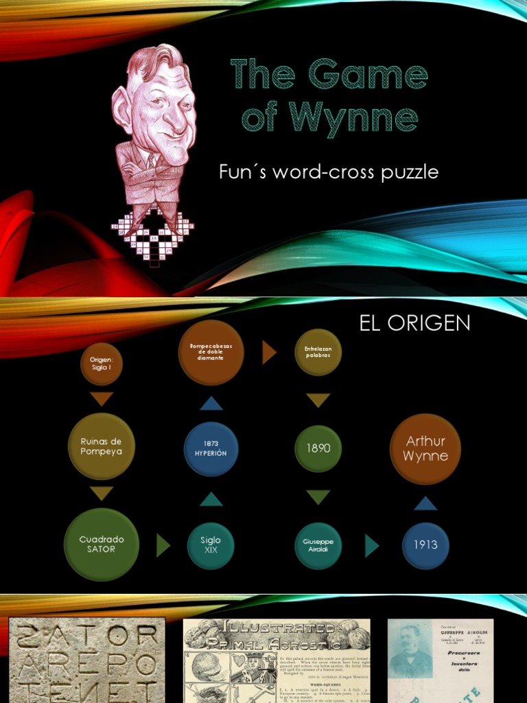 The Game of Wynne-Crucigramas | PDF | Crucigrama | Ocio