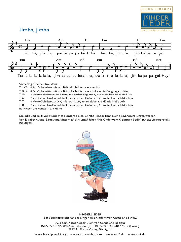 Noten Jimba Jimba PDF | PDF