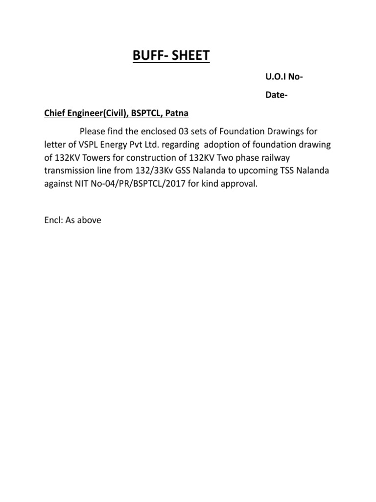 BSPTCL Foundation Drawings Approval | PDF | Technology & Engineering