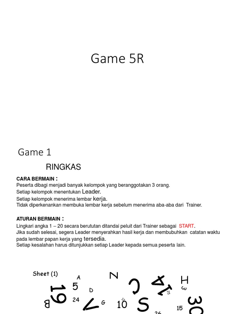 Game 5R | PDF