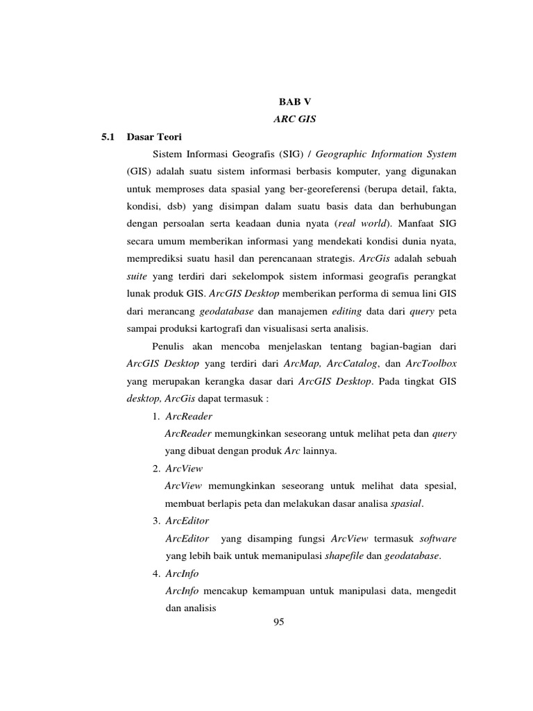 Pengenalan ArcMap dalam ArcGIS | PDF