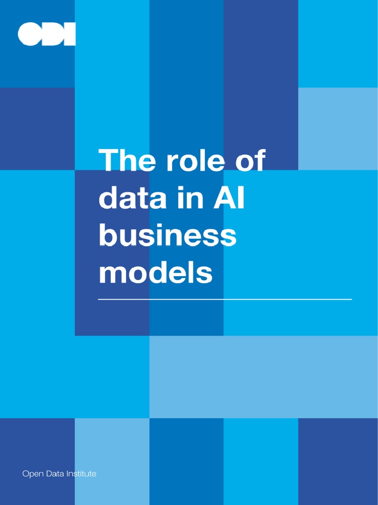 The Role of Data in AI Business Models | PDF | Artificial Intelligence ...
