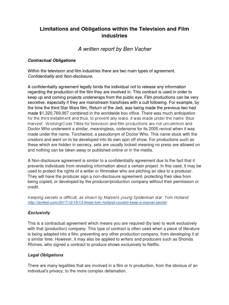 Task 3 Script | PDF | Non Disclosure Agreement | Social Institutions