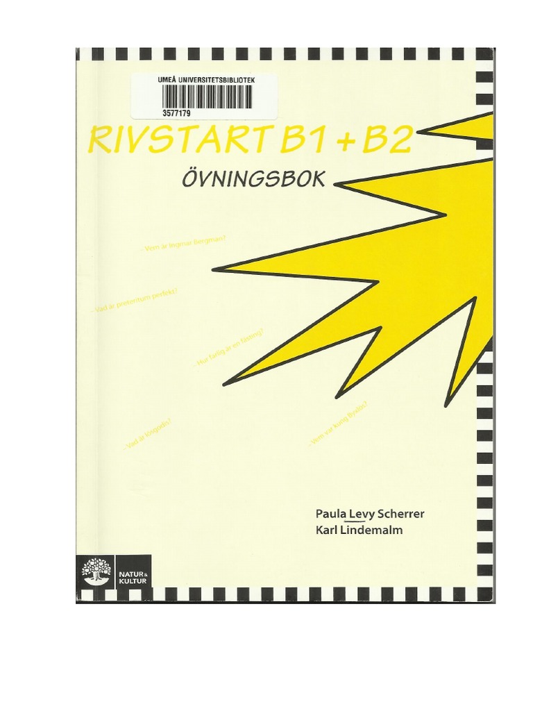 Rivstart B1 B2 Övningsbok | PDF