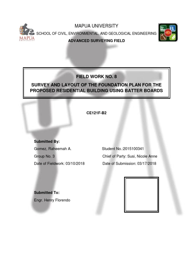 Surveying 2 Cover Page FW8 | PDF