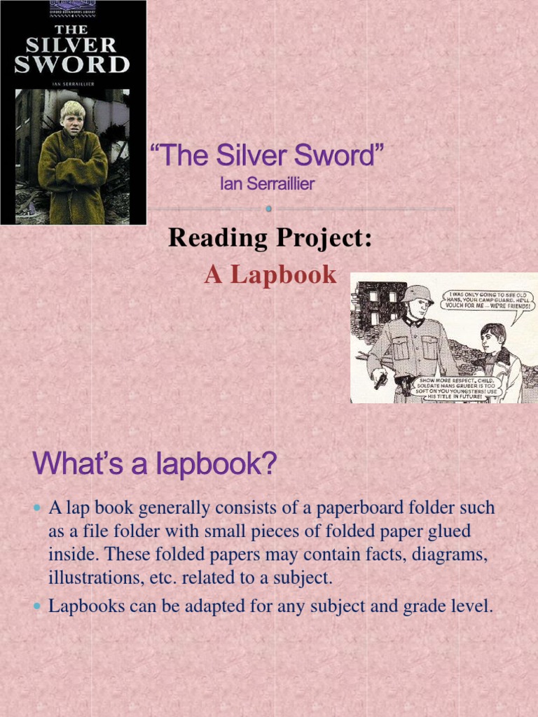 Lapbook Project for "The Silver Sword" | PDF | General Fiction