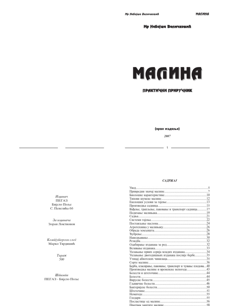 Malina PDF | PDF