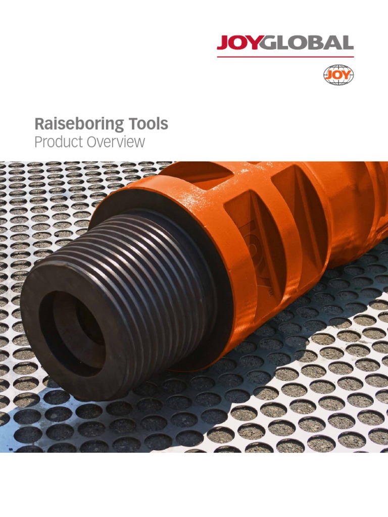 Raiseboring Tools Brochure | PDF | Forging | Steel