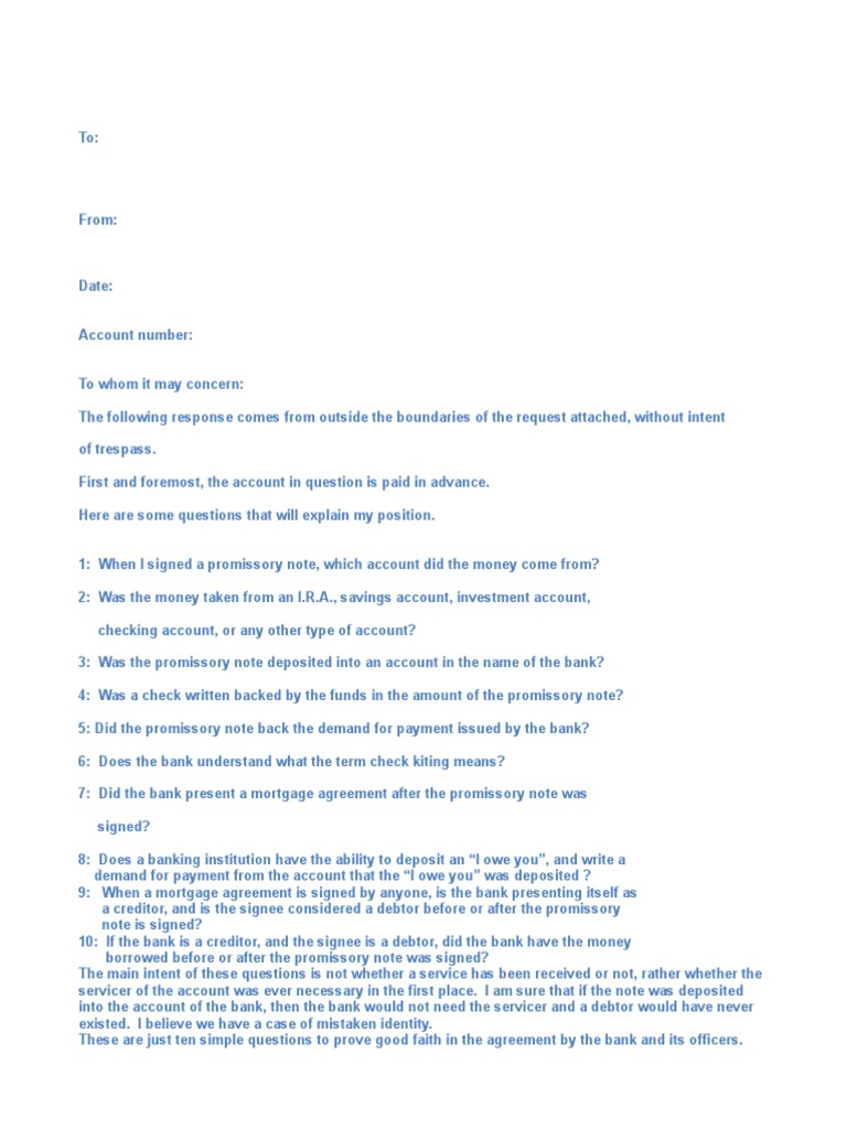 Letter To Car Loan | PDF | Promissory Note | Cheque