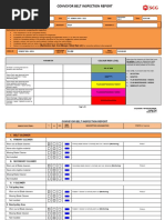 Conveyor Belt Inspection Checklist | PDF | Belt (Mechanical) | Elevator