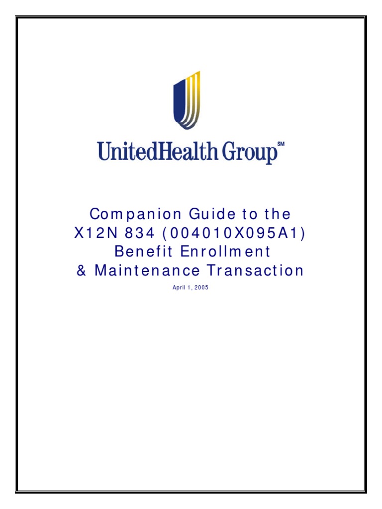 CompanionGuide 834 HIPAA 834 004010X091A1 | PDF | Electronic Data ...