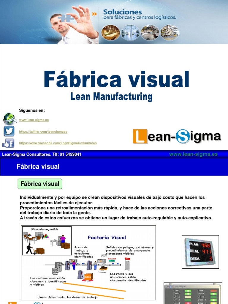 Gestión Visual en la Fábrica Lean | PDF | Calidad (comercial) | Science