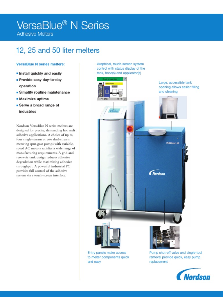 VersaBlue N 12-25-50 Liter Tank Melters | PDF | Electrical Engineering ...