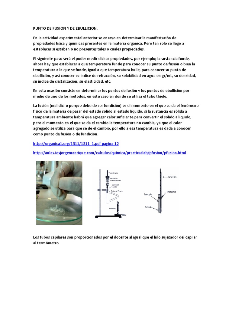 03 Punto de Fusion y de Ebullicion | Líquidos | Calor