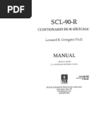 SCL 90 Manual | PDF | Ansiedad | Depresión (estado de ánimo)