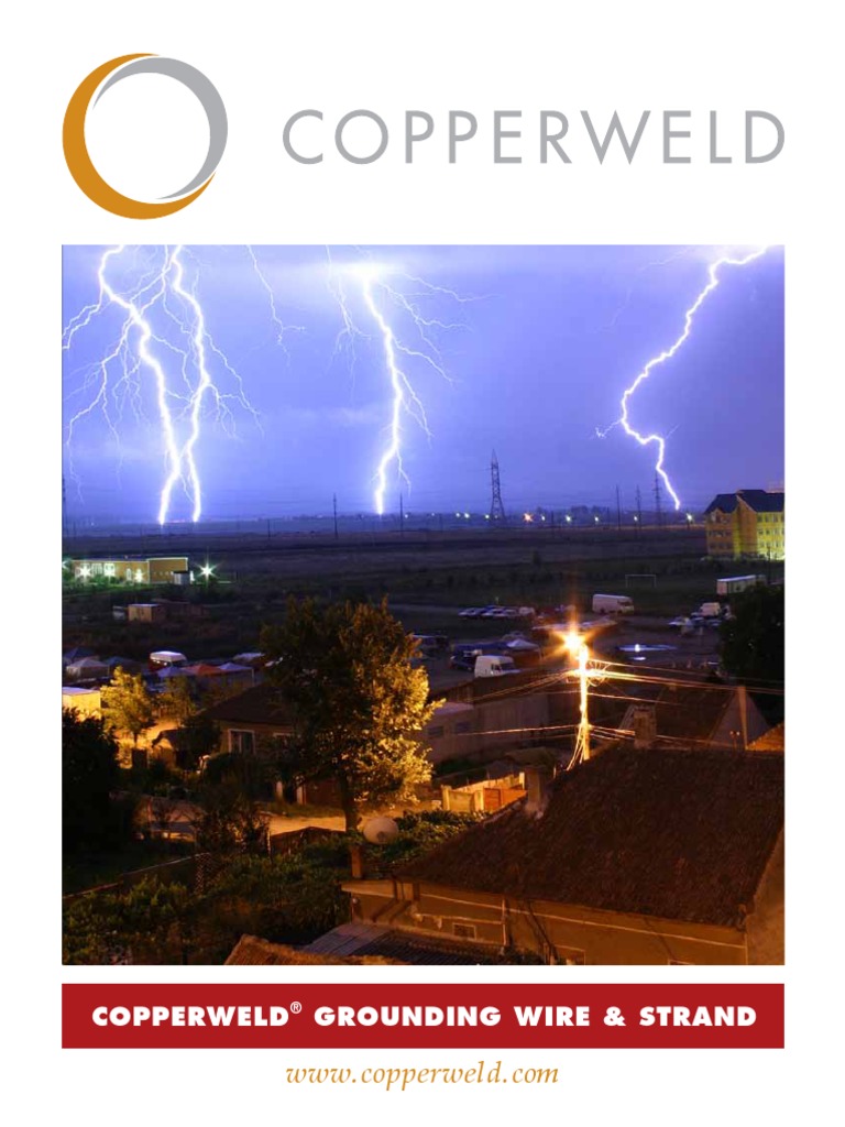 Copperweld Grounding Wire & Strand | PDF | Electrical Conductor | Wire