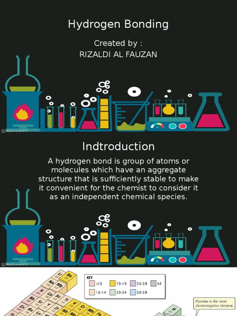 Hydrogen Bonding: Created By: Rizaldi Al Fauzan | PDF