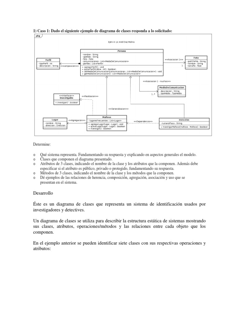 Herramienta de Modelación UML Tarea Semana 3 | PDF | Objeto ...