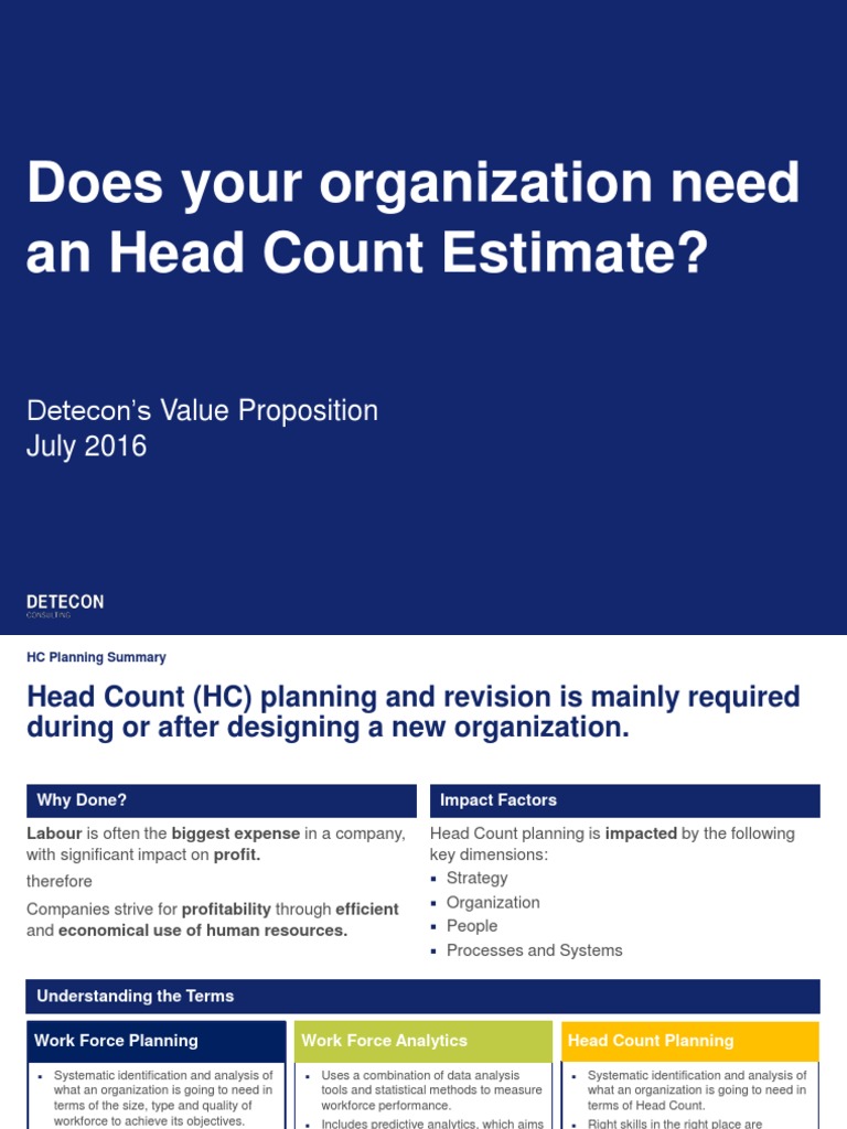 Headcount Planning Final v1.0 | PDF | Strategic Management | Human ...