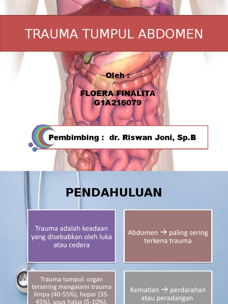 Css Trauma Tumpul Abdomen | PDF