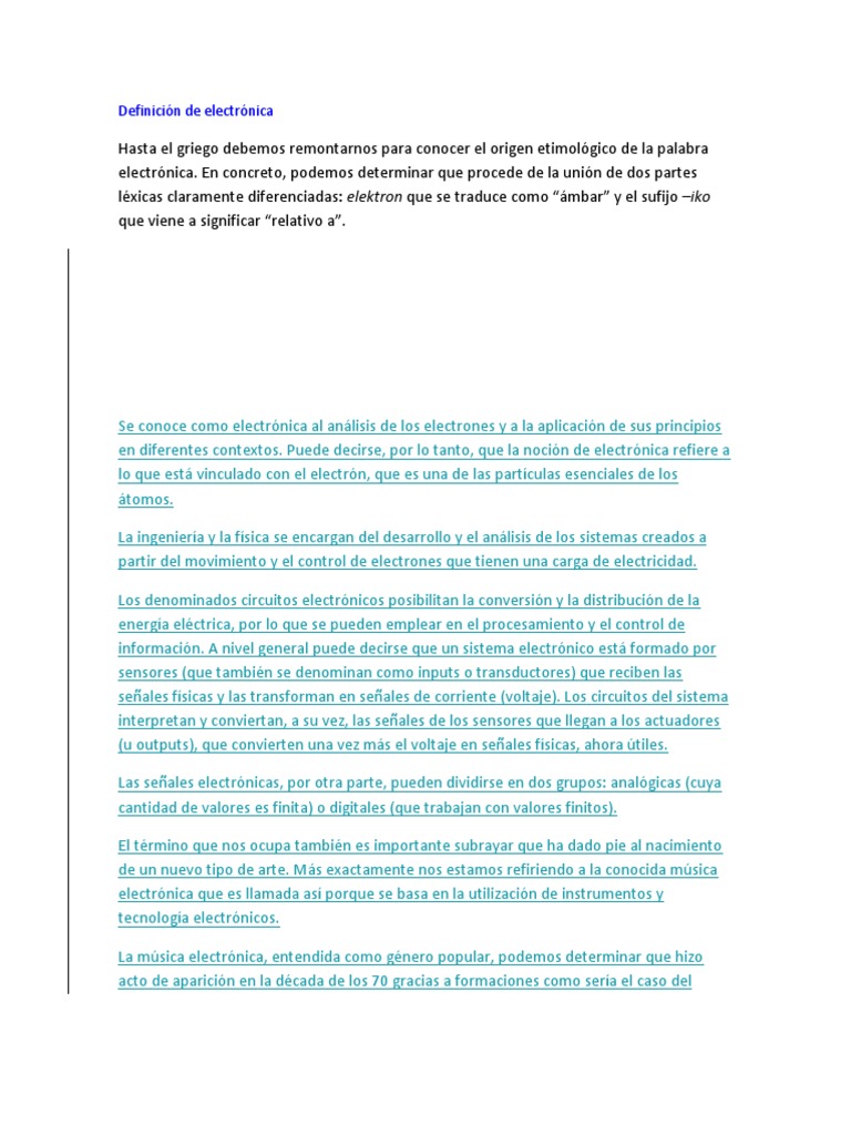 Mundo Electronico | PDF | Electrónica | Science