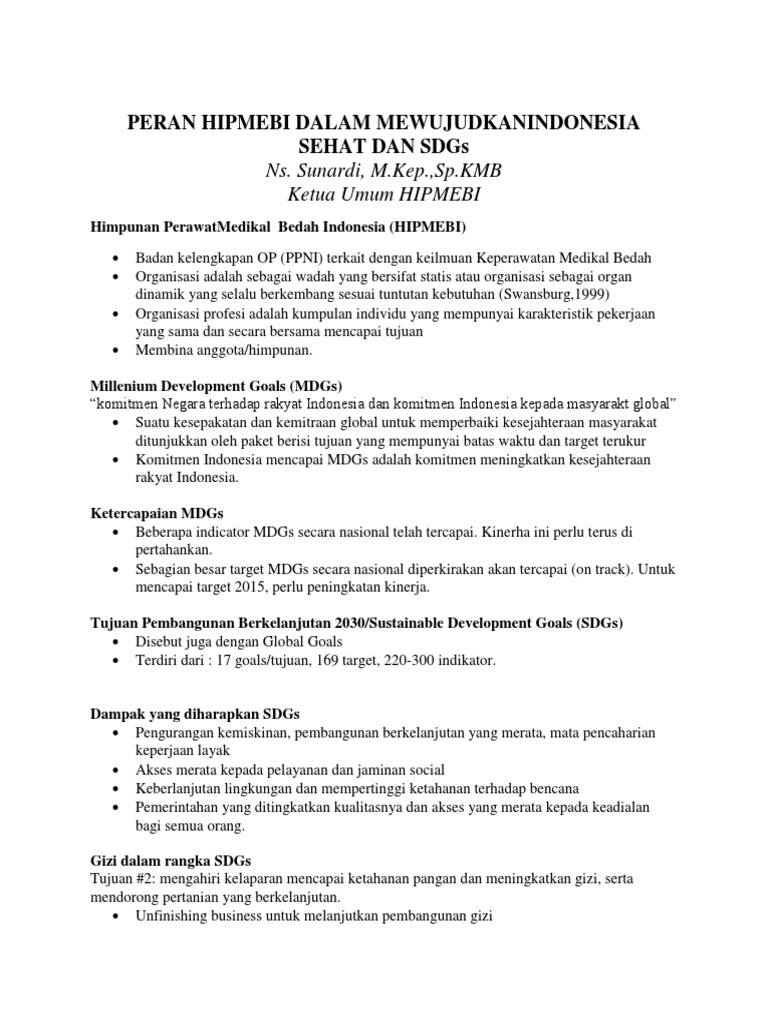 Rangkuman Seminar KMB | PDF