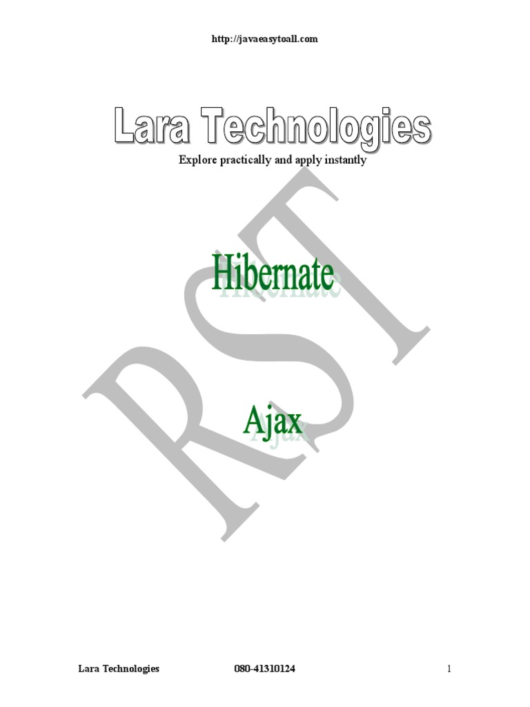 Hibernate | PDF | Java Servlet | Object Oriented Programming