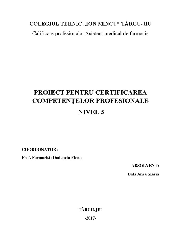 Intoleranta Dobandita Licenta PDF | PDF
