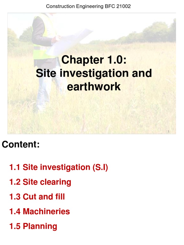 Site Investigation and Earthworks Planning: A Guide to Effective Data ...