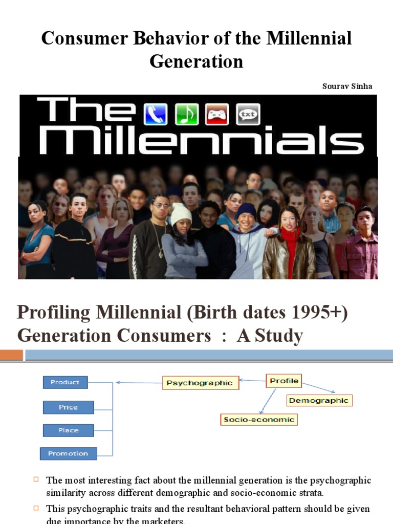 Consumer Behavior of The Millennial Generation | PDF | Market ...