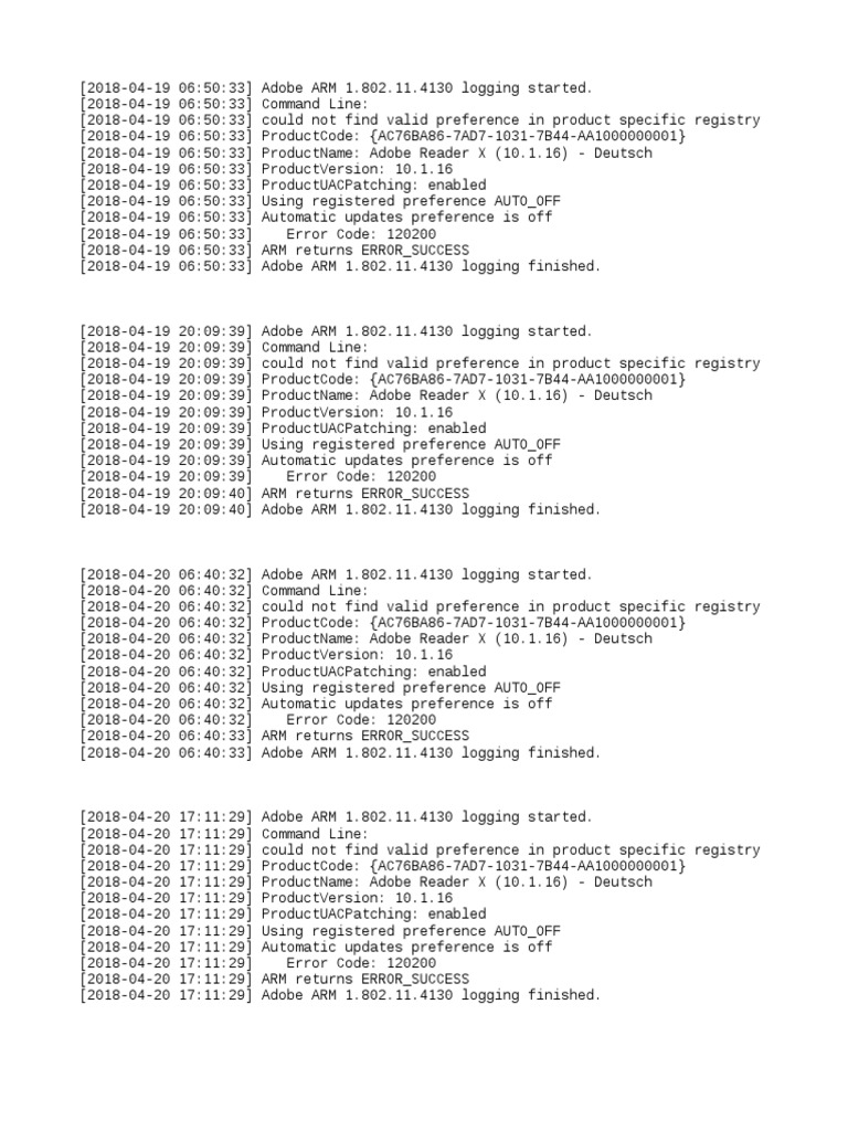 Adobe ARM | PDF | Computing | Software