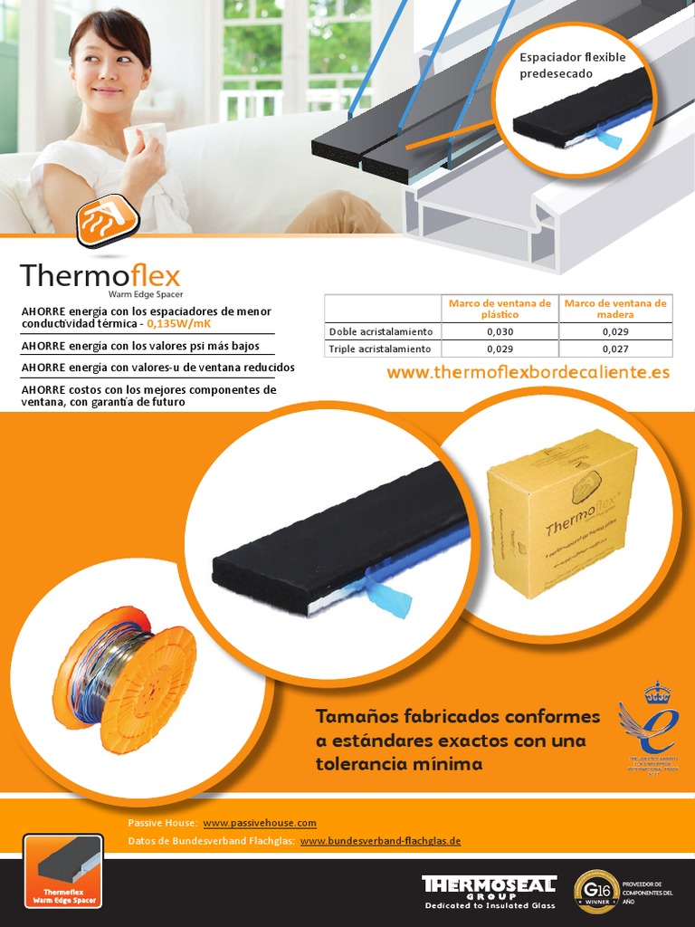 Espaciadores Térmicos Thermoflex | PDF | Informática | Tecnología de medios
