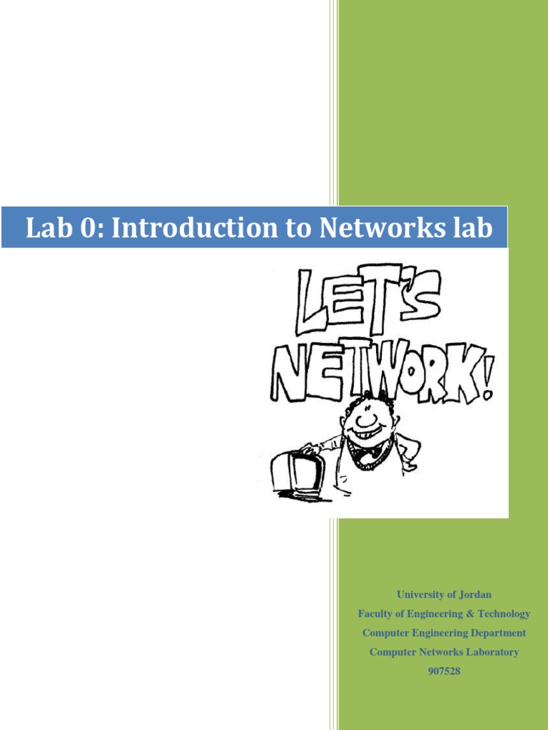 Networking Lab Workbook - University of Jordan | PDF | File Transfer Protocol | Computer Network