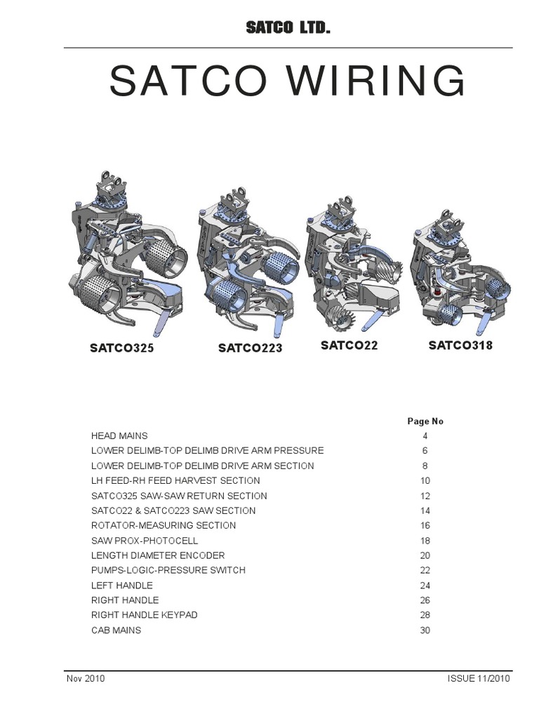 SATCO Wiring Nov2010 | PDF