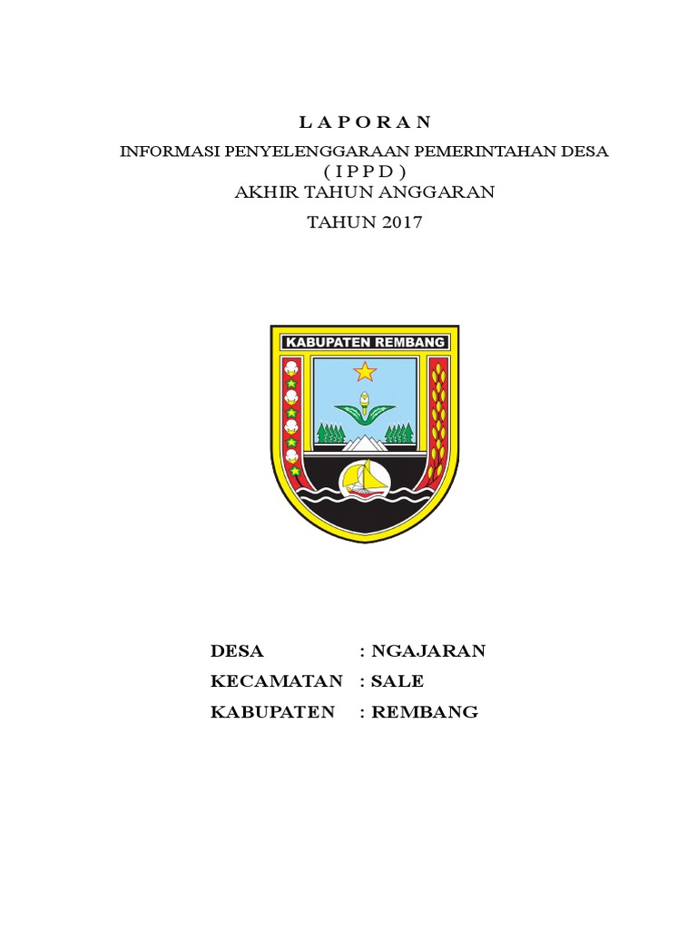 Laporan IPPD Desa Ngajaran 2017 | PDF | Bisnis | Pengelolaan Keuangan ...