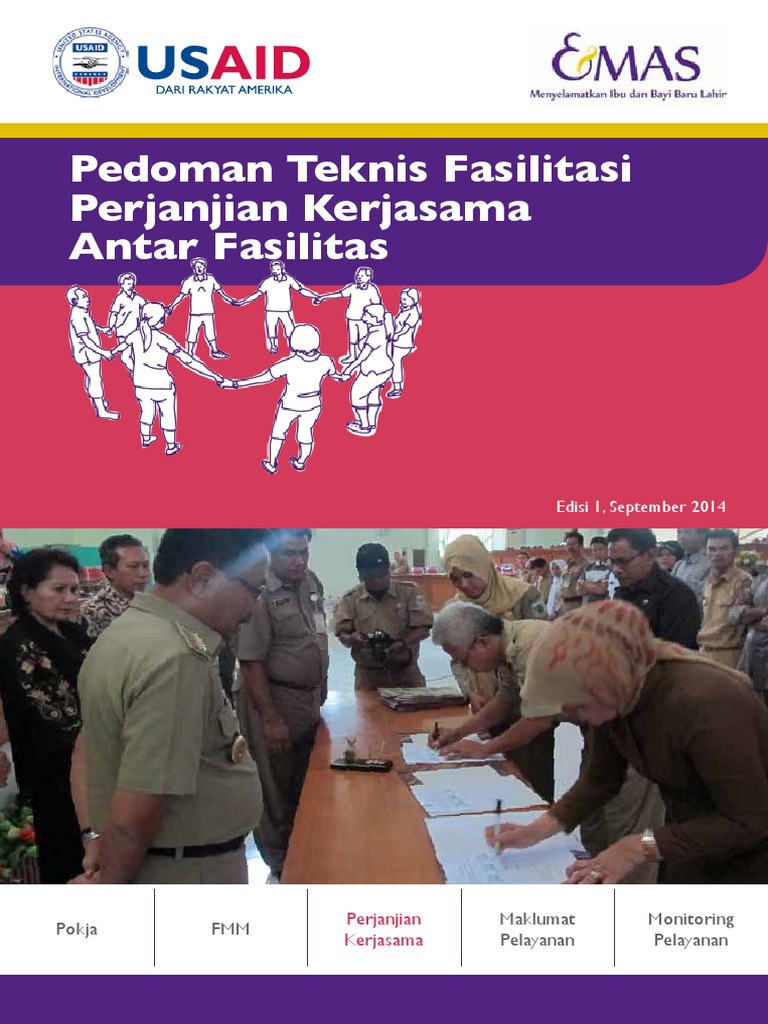 11 Pedoman Teknis Fasilitasi Perjanjian Kerjasama PDF | PDF