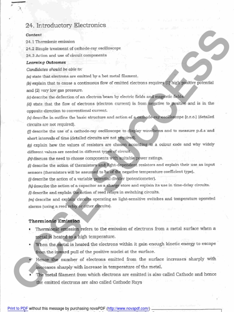 Introductory Electronics | PDF | Computers