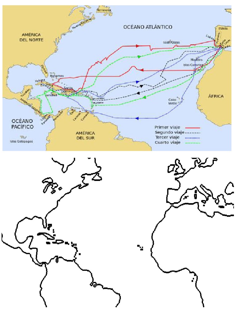 Mapa de Cristobal Colon | PDF