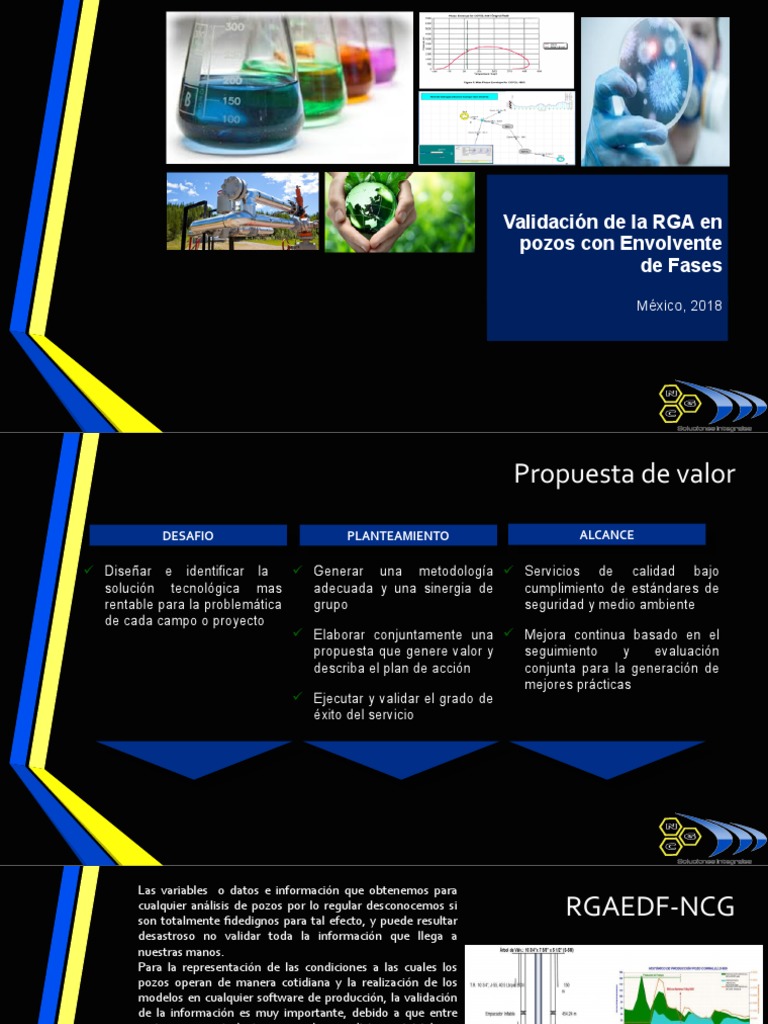Validación de La RGA en Pozos Con Envolvente de Fases | PDF | Toma de ...