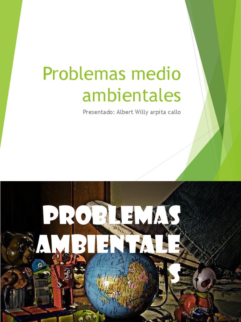 Problemas Medioambientales | PDF | Deforestación | Herida