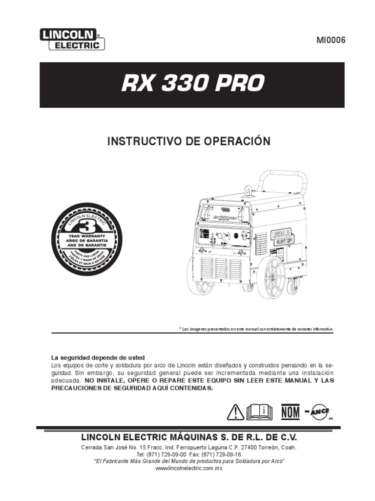 22-RX 330 Pro | PDF | Soldadura | Construcción