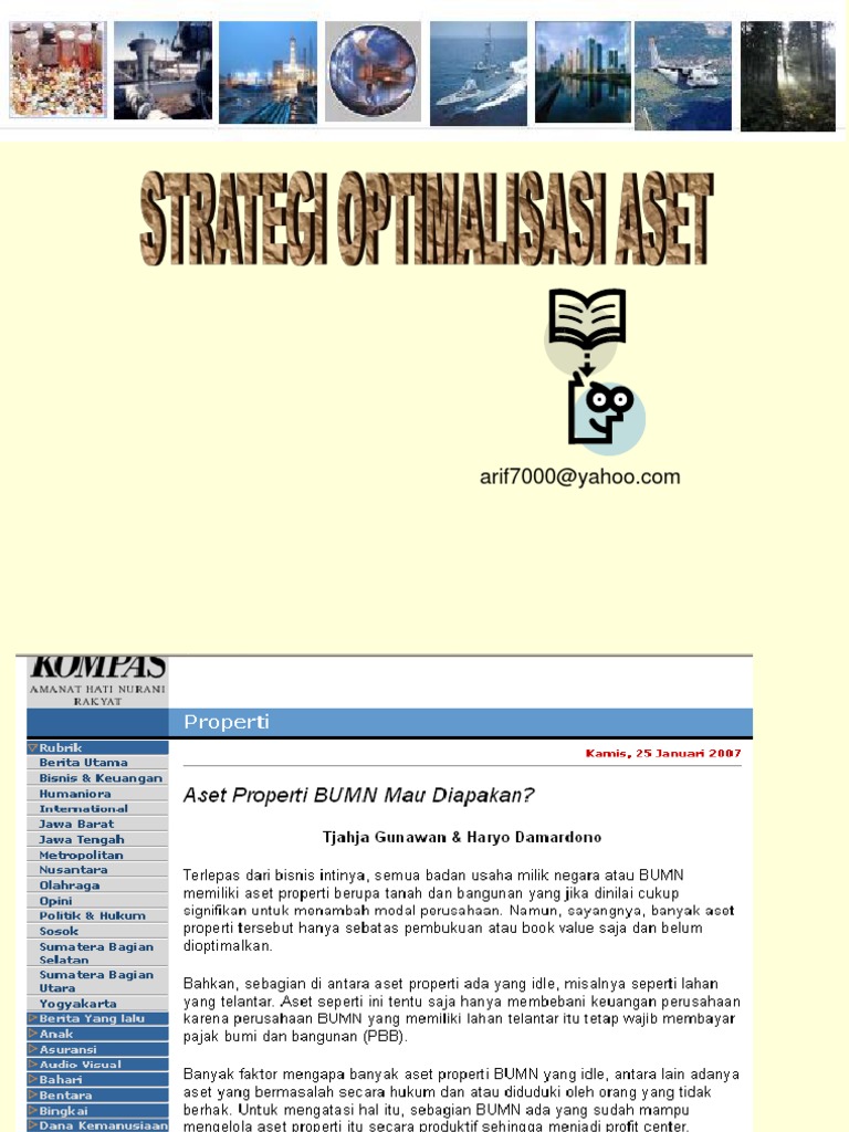 Optimalisasi Pengelolaan Aset BUMN | PDF
