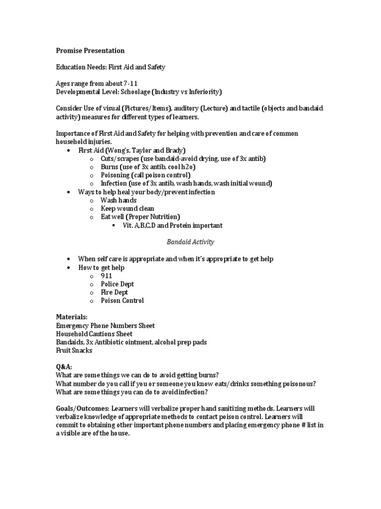 Promise Presentation | PDF