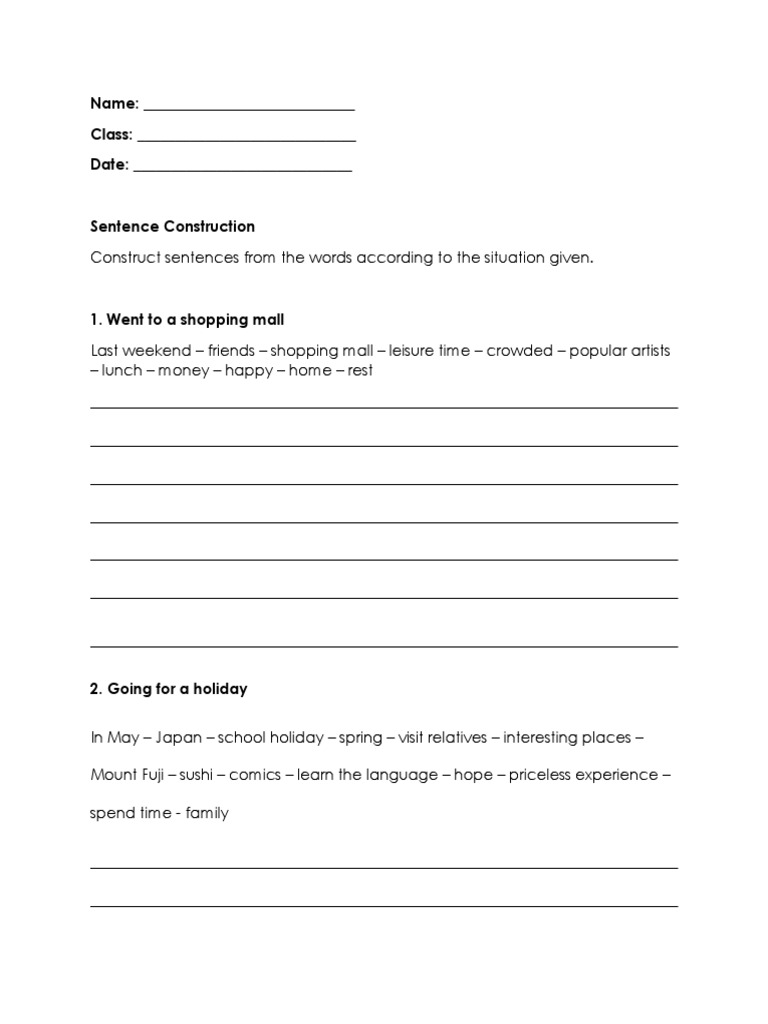 Name: - Class: - Date | PDF