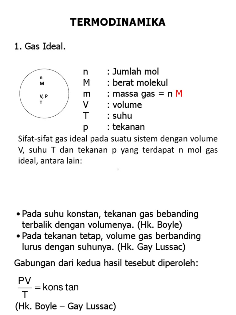 02 Sifat Sifat Termodinamika | PDF