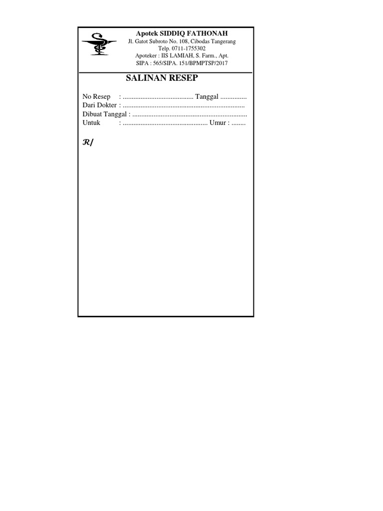 Desain Copy Resep | PDF